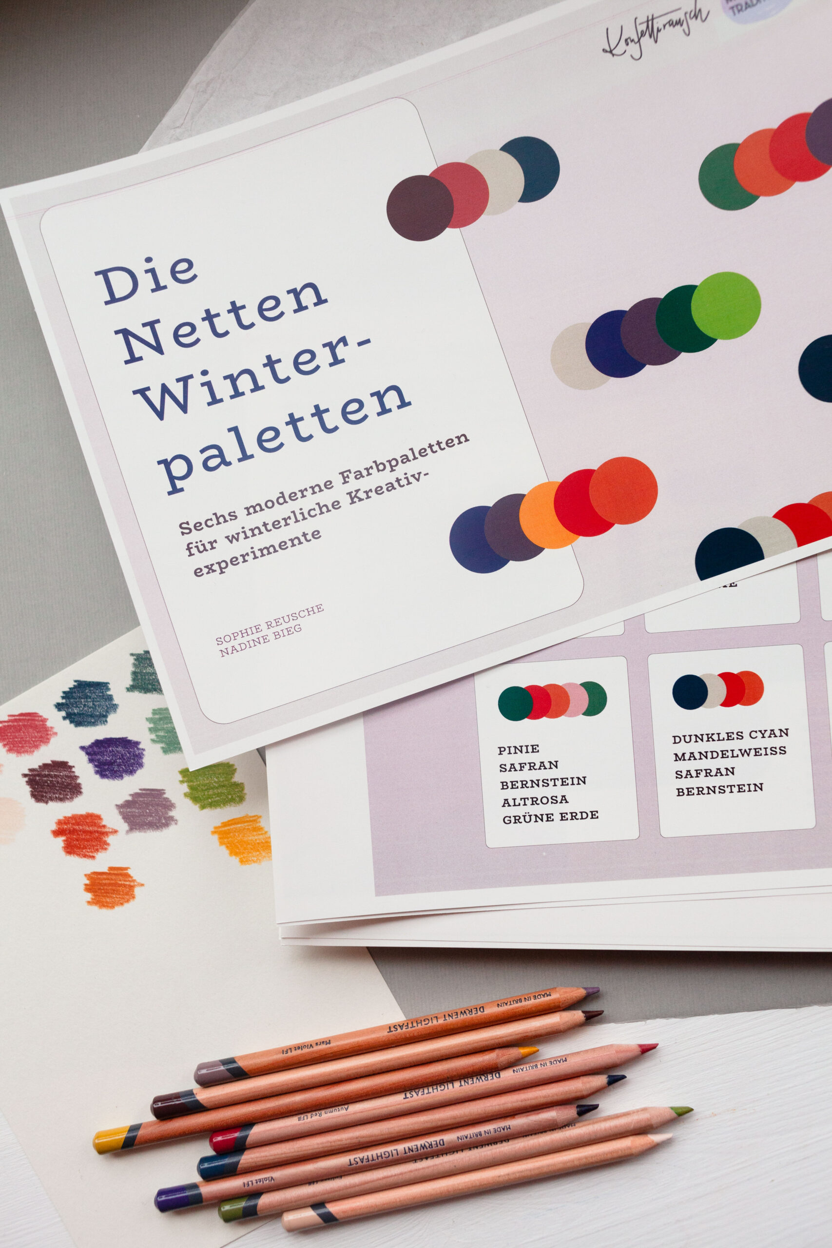 Die Netten Winterpaletten - 6 moderne winterliche Farbpaletten